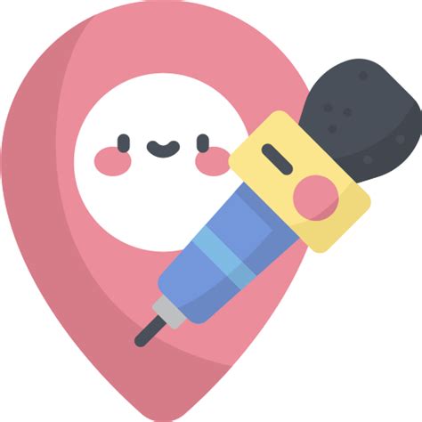 Pin Kawaii Flat Icon