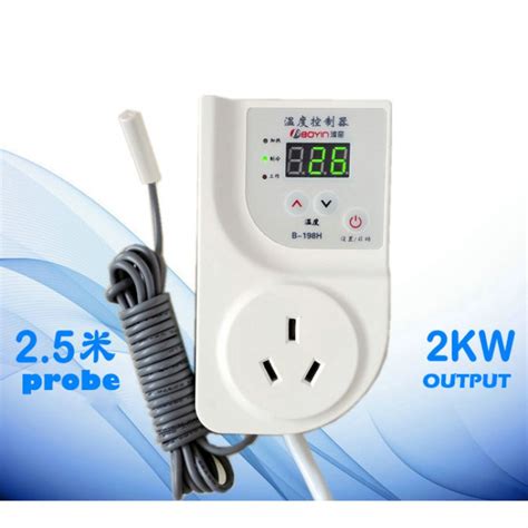 Temperature Controller Socket 220V Digital Temperature Controller Fridge Freezer Thermostat