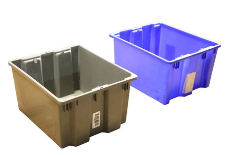 Used Stack And Nest Containers 24 X 20 X 13 American Surplus