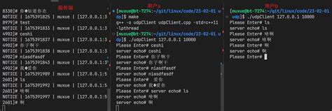 【linux】来写一个udp的服务端 客户端 linux udp客户端 csdn博客