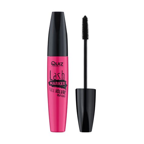 Тушь для ресниц Quiz Cosmetics Lash Marker Full Volume Mascara Black Экстра длина и объем 12 мл