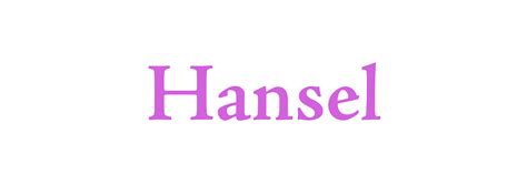 Hansel Word Daily