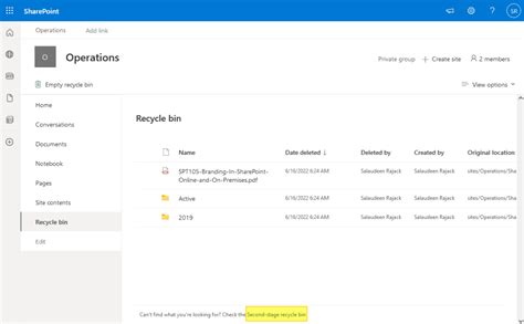 SharePoint Recycle Bin A Comprehensive Guide SharePoint Diary
