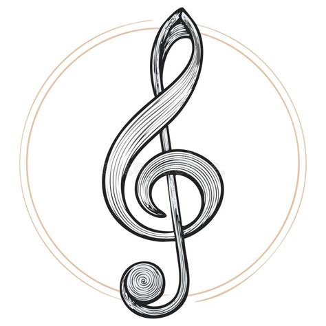 Music G Note Stock Illustrations 832 Music G Note Stock Illustrations