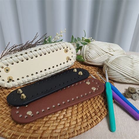 타원형 코바늘 뜨개 가방바닥 가죽밑판 베이지 스페셜오퍼 위탁판매 도매사이트상품정보 Api제공제조사직거래위탁배송 셀러마켓