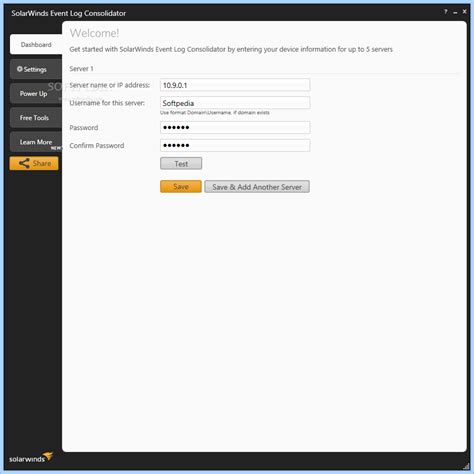 SolarWinds Event Log Consolidator Download Softpedia