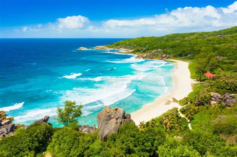 Grand Anse One Of The Most Beautiful Beach Of Seychelles La Digue