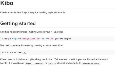 JavaScript Libraries To Handle Keyboard Events