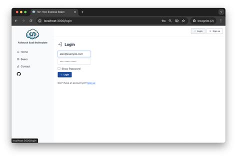 Fullstack SaaS Boilerplate Fullstack SaaS Boilerplate Built With TRPC Fastify And React