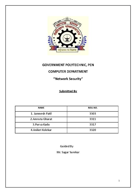 Mad Micro Project Maharashtra State Board Of Technical Education