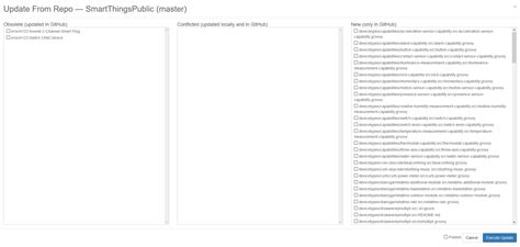New Github Connection General Discussion Smartthings Community