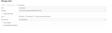 Mapping Custom Attributes From A Custom Azure Ad Saml Connection To