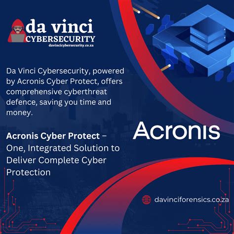 Acronis Cyber Protect Da Vinci Forensics