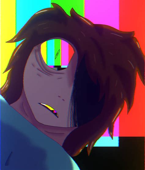 The Sight Of Rainbow Static By Really Bad Drawer On Deviantart