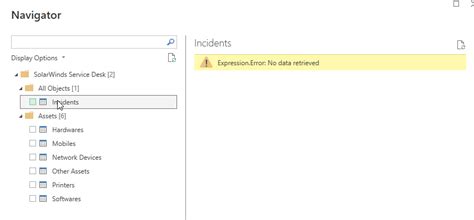 powerbi not displaying any data in preview can t use the data source