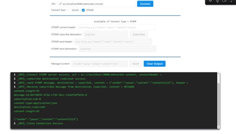 Websocket Stomp로 통신 해보기 1 Websocket Stomp로 통신 해보기 1