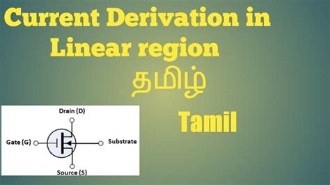 Working Principle Of Mosfet Tamil Trophy Vlsi Tamil Youtube