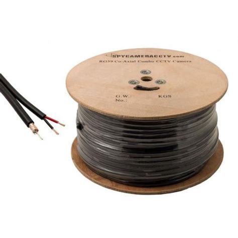 CCTV Camera Coaxial Cum Power Cable At 11 Meter CCTV Camera Cable In Ahmedabad ID 20498350448