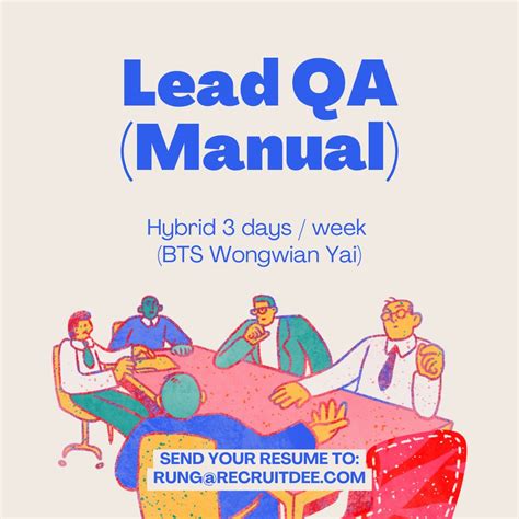 Softwaretester Softwaredevelopment Hiring Rasorn Worrawattananont