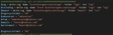 Powershell Report On Azure Storage Account Usage In Organization