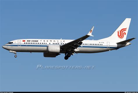 B 1179 Air China Boeing 737 8 Max Photo By Feijikaide Id 1585510