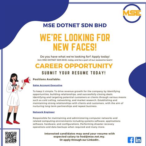 mse dotnet sdn bhd on linkedin 📢 yes we are hiring be a part of mse