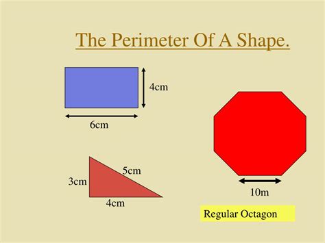 PPT The Perimeter Of A Shape PowerPoint Presentation Free Download ID