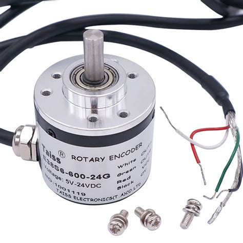 Taiss Incremental Rotary Encoder Dc 5 24v Wide Voltage Power Supply 6mm