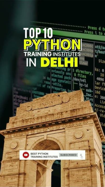 best python training institutes in delhi youtube