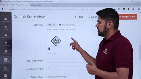 Magento Customize Logo YouTube