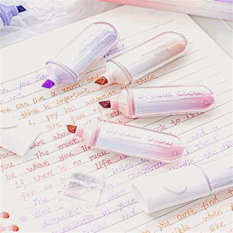 다꾸용품 파스텔 미니 다꾸 6색 형광펜 3개 세트 2종 에이블리