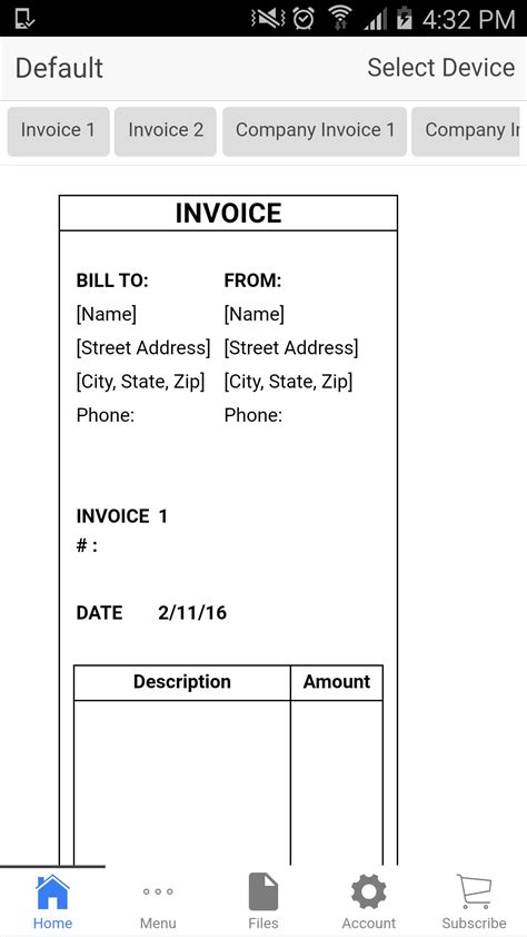 Invoice Latest Version 0 0 27 For Android