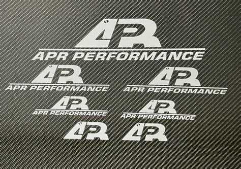 Apr Performance Decal Stickers Pack