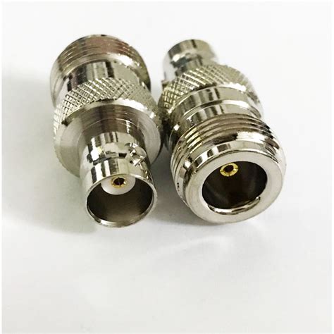 Pcs N Female Jack To Bnc Female Jack Straight Adapter Connector Shopee Philippines