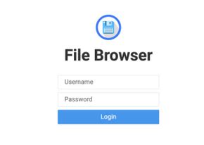 Filebrowser Docker Installation All About