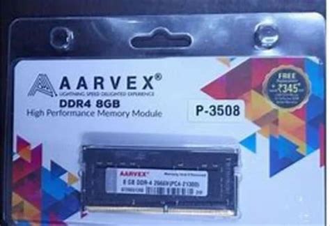 Aarvex GB DDR Laptop RAM Dual Channel At Best Price In New Delhi ID
