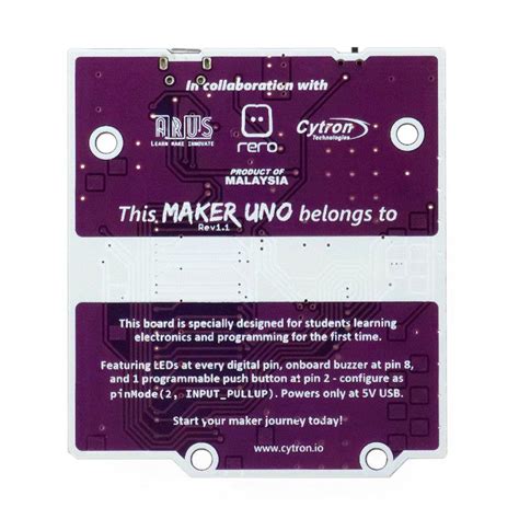 Maker UNO Simplifying Arduino For Education