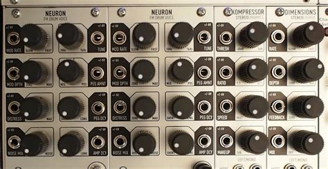 Audio Damage Neuron FM Drum Synth Module Sneak Preview Synthtopia