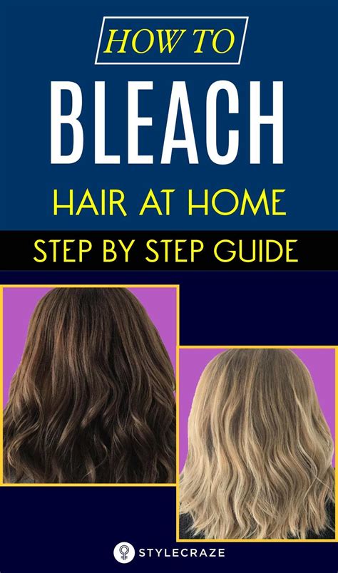 How To Bleach Hair At Home – Step By Step Guide With Pictures | Bleached hair, Bleaching your ...