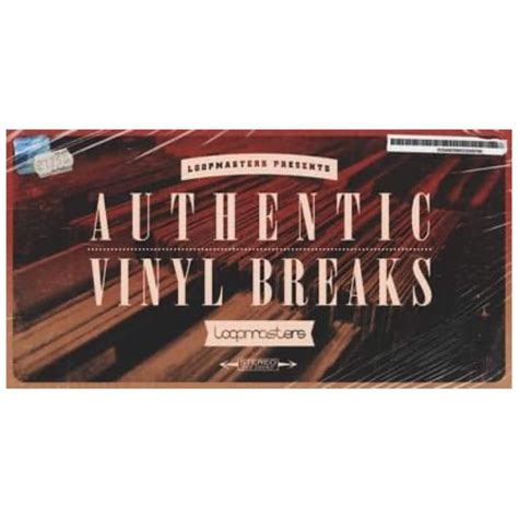 authentic vinyl breaks recently added to loopmasters and loopcloud