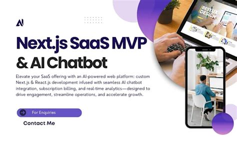Build Saas Mvp With Nextjs Reactjs Ai Chatbot Stripe Integration By