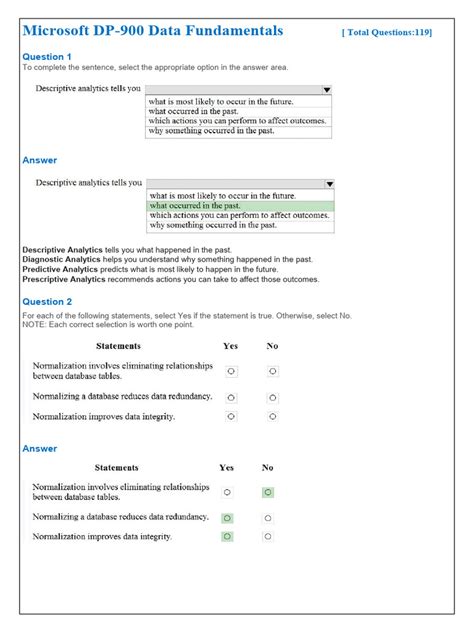 Dp 900 Exam Pdf Databases Microsoft Sql Server