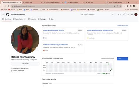 moksha krishnaswamy on linkedin webdevelopment internship html css