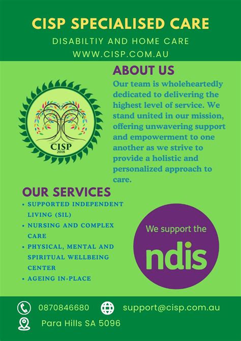 Cisp Specialised Care Transforming Lives With Compassion And Empowerment Cisp Specialised