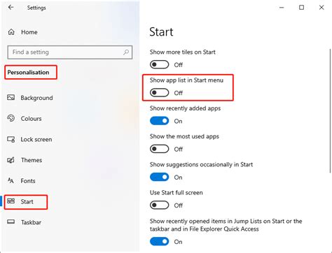 How To Show Only Tiles On Start Menu In Windows 10 Bitwarsoft