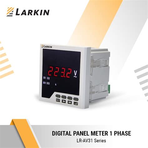 Jual Larkin LR AV31 Digital Voltmeter 1 Phase Volt Panel Meter Single Shopee Indonesia