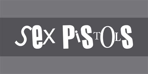 Sex Pistols Font Zillion