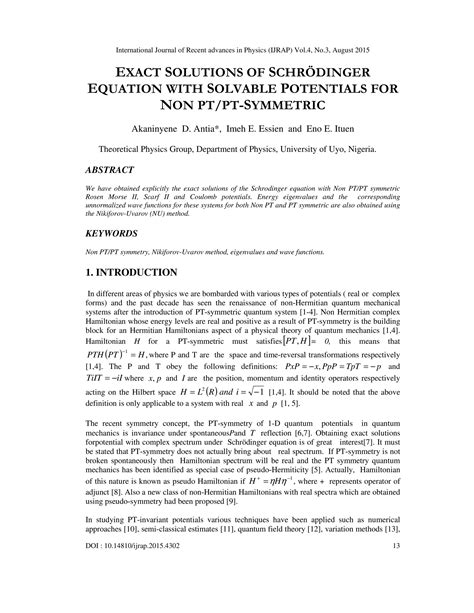 Exact Solutions Of SchrÖdinger Equation With Solvable Potentials For