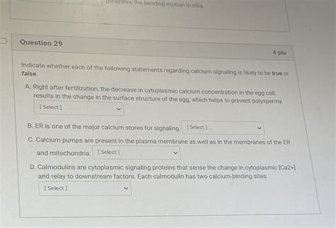 Solved Indicate whether each of the following statements | Chegg.com