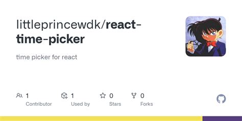 github littleprincewdk react time picker time picker for react